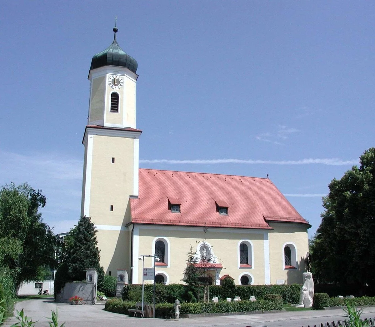 Kath. Kirche St. Laurentius Denkendorf - Naturpark Altmühltal