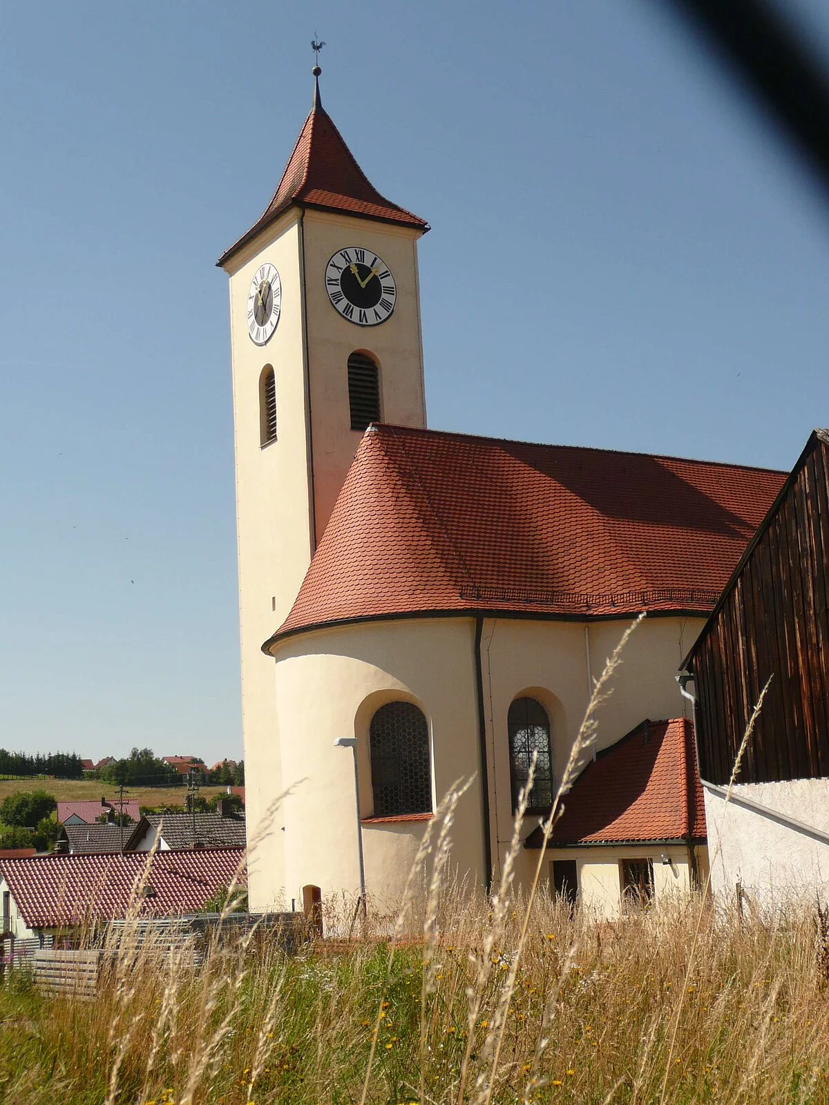 Kath. Kirche St. Leonhard Zandt - Naturpark Altmühltal