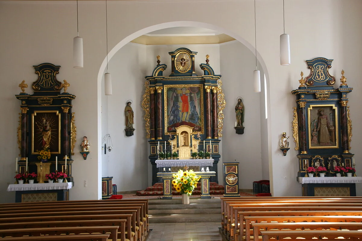 Kath. Kirche St. Michael Titting - Naturpark Altmühltal